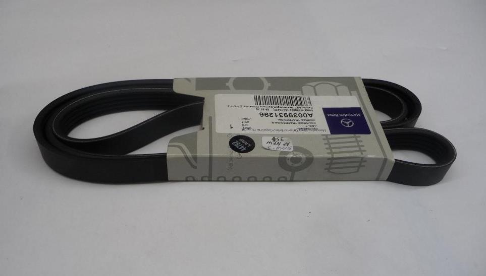 2011-2013 Mercedes Benz S400 Hybrid Water Pump Belt A0039931296 OEM A1 ...