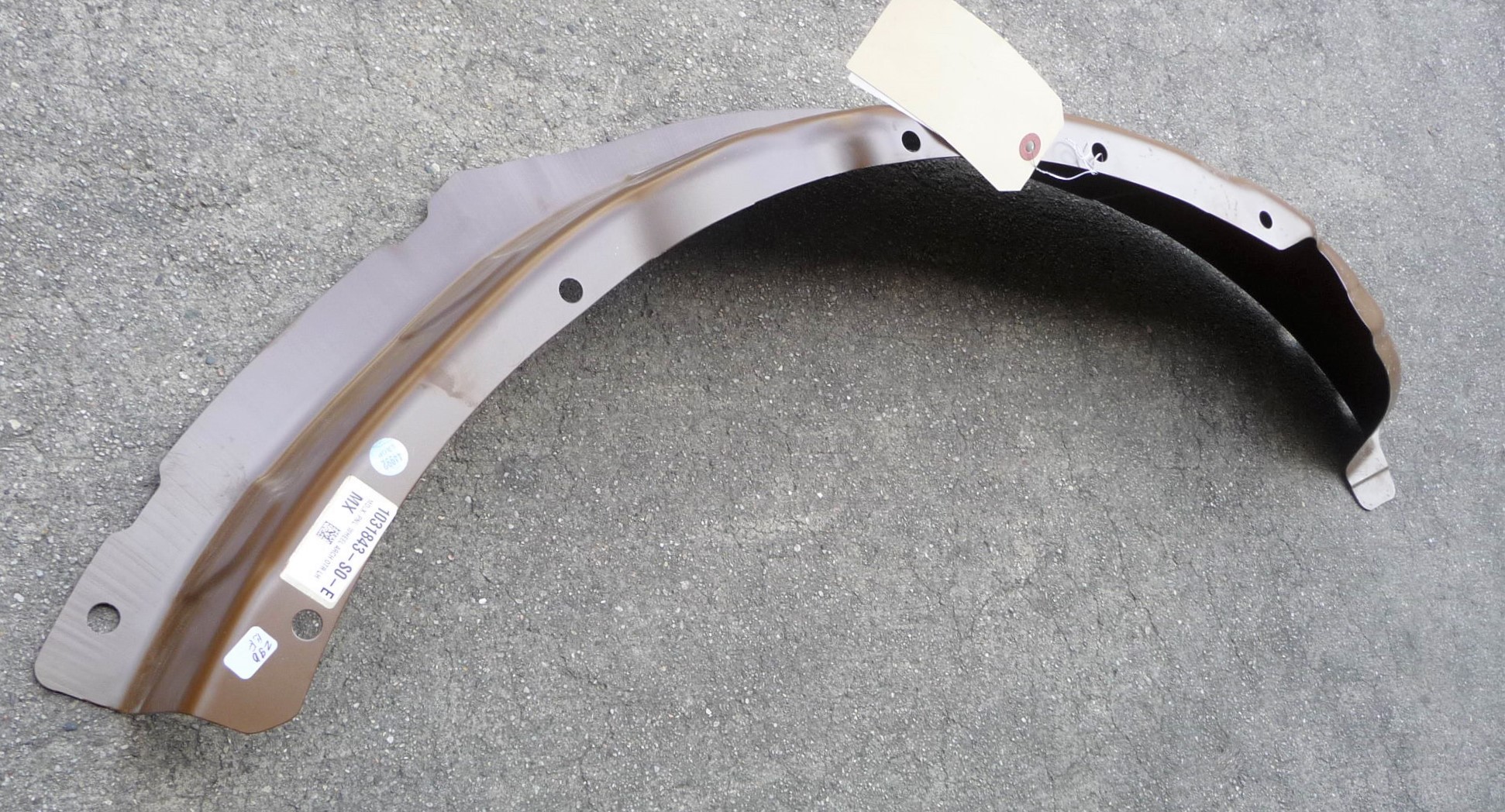 21-22 Tesla Model X Rear Left Quarter Panel Wheel Arch Outer 1031843-S0 ...