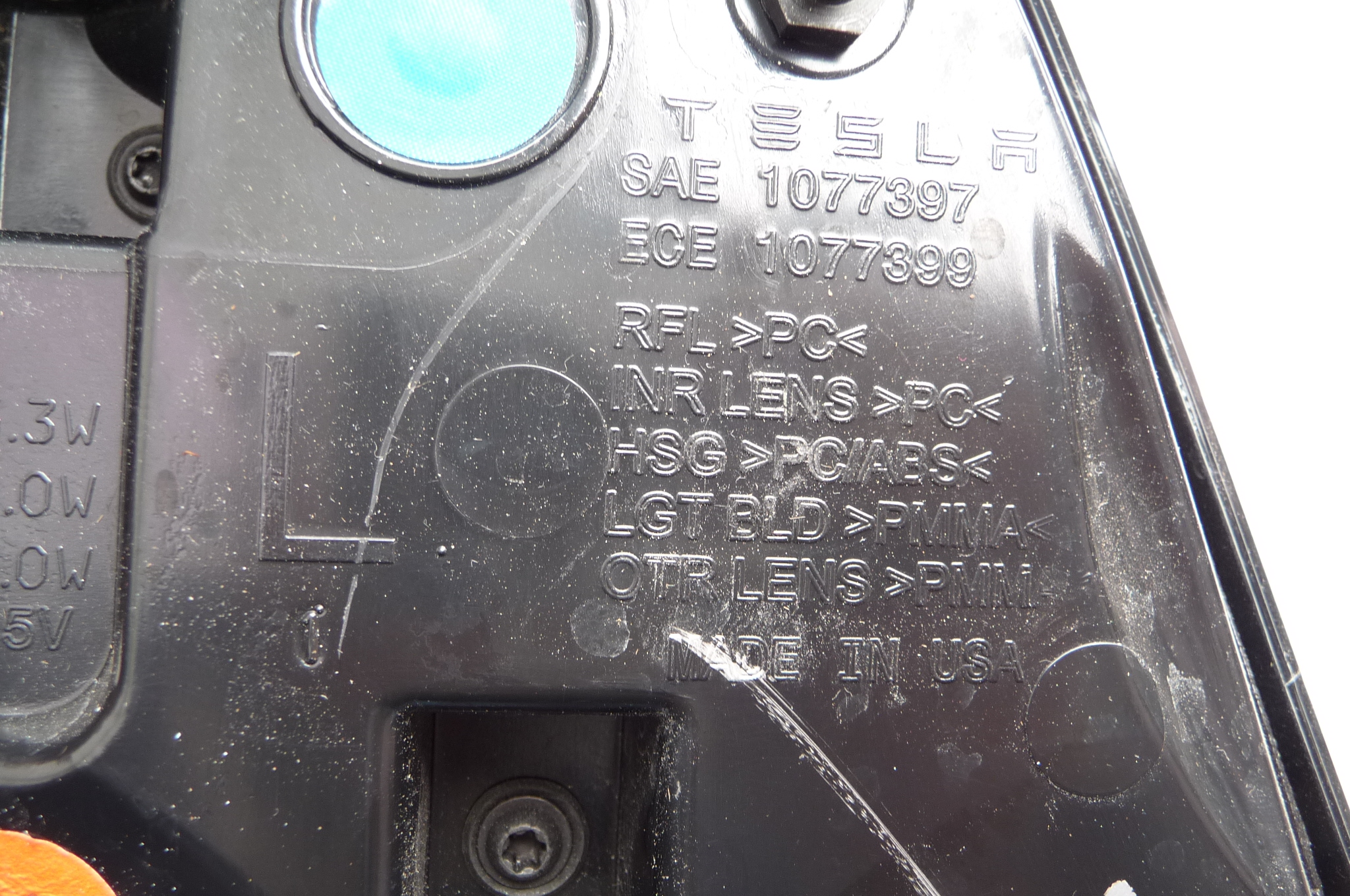 2017-2021 Tesla Model 3 Rear Left Driver Bodyide Tail Light Lamp ...