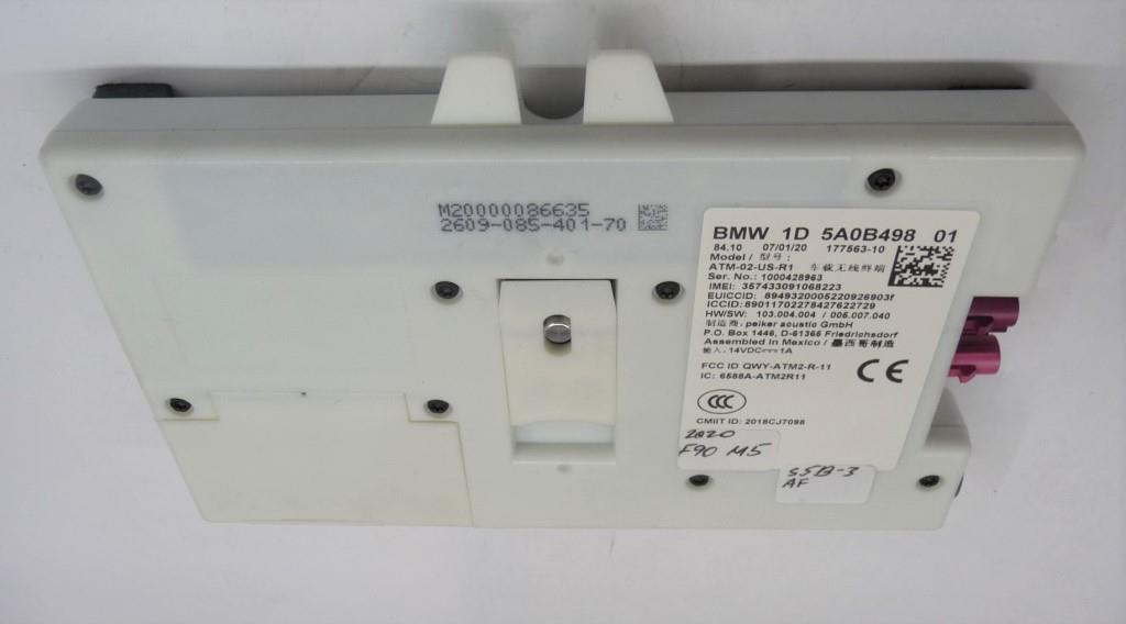 2020 BMW F90 M5 Telematics GPS Navigation Control Module 84105A0B498 ...