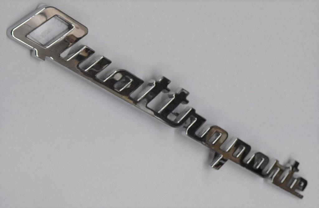 14-17 Maserati Quattroporte QTP Rear Trunk Lid Emblem Badge Logo ...