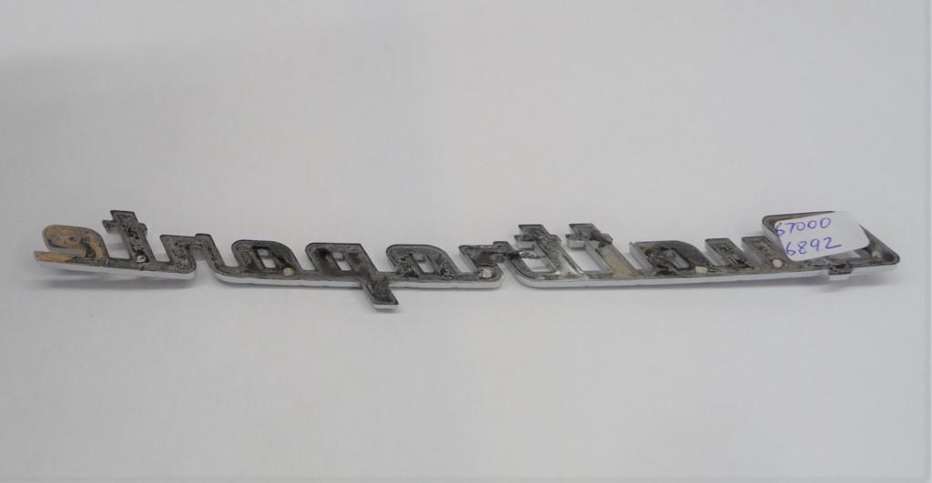 14-17 Maserati Quattroporte QTP Rear Trunk Lid Emblem Badge Logo ...