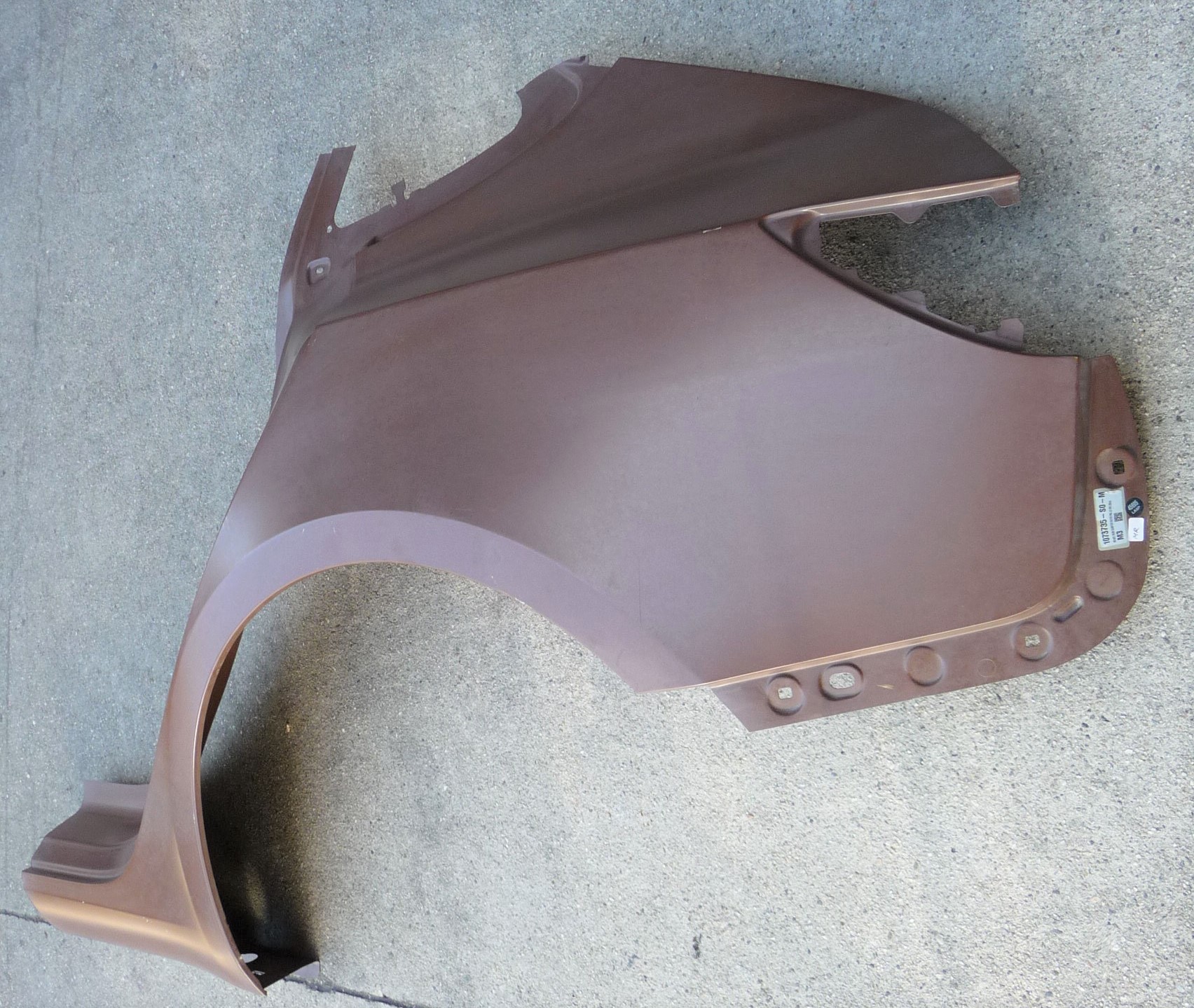 2016-2020 Tesla Model 3 Left Rear Quarter Panel Fender Skin Wing ...