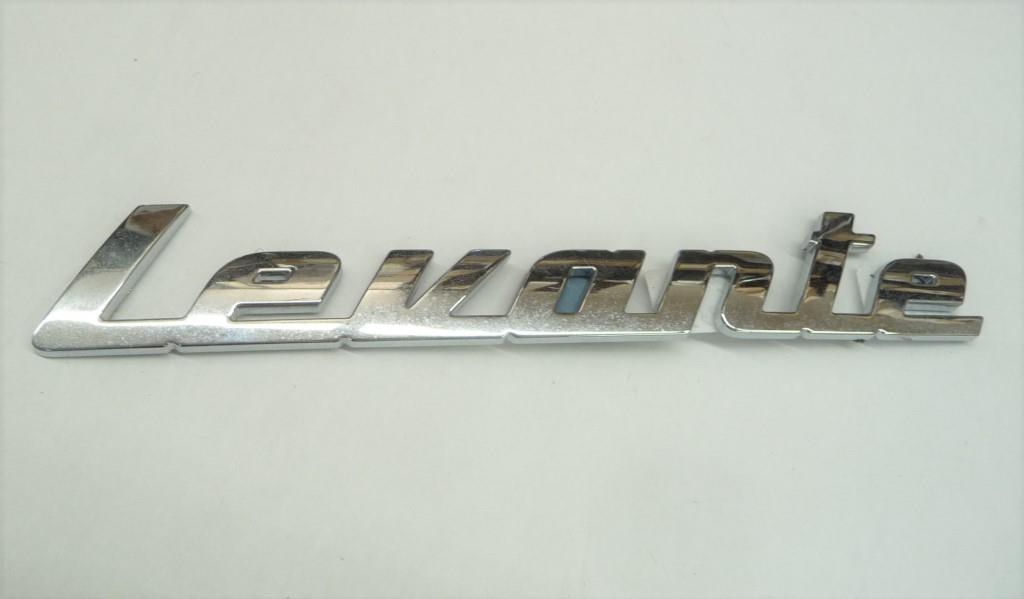 2017-2021 Maserati Levante Rear Trunk Lid Emblem Badge Nameplate ...