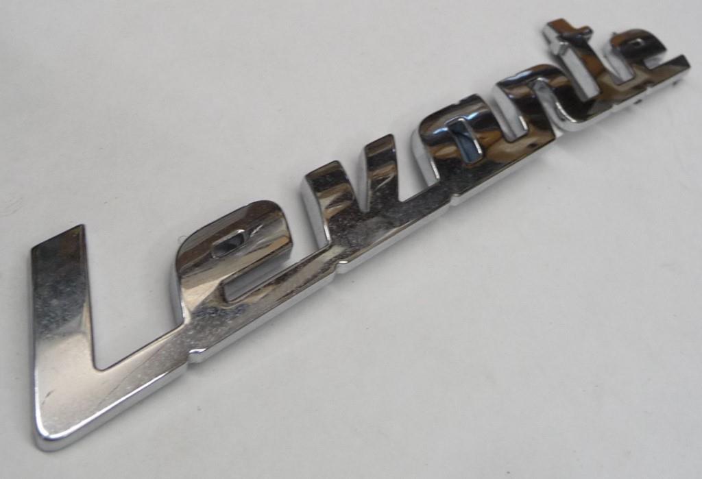 2017-2021 Maserati Levante Rear Trunk Lid Emblem Badge Nameplate ...