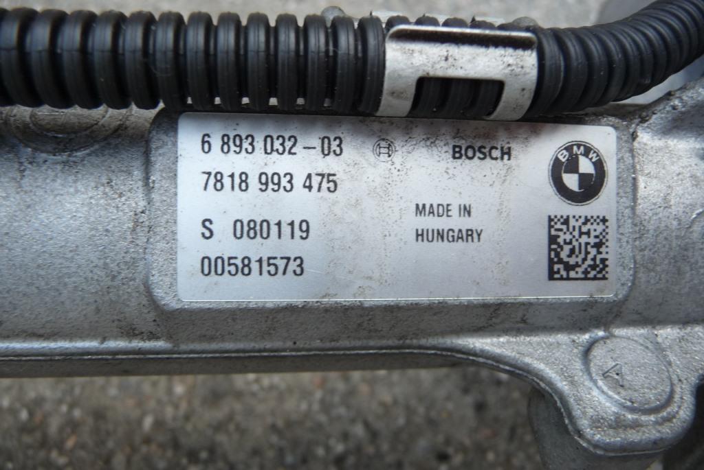 2017-2019 BMW G30 G31 540iX Steering Gear, Electric 32106893032 OEM A1 ...