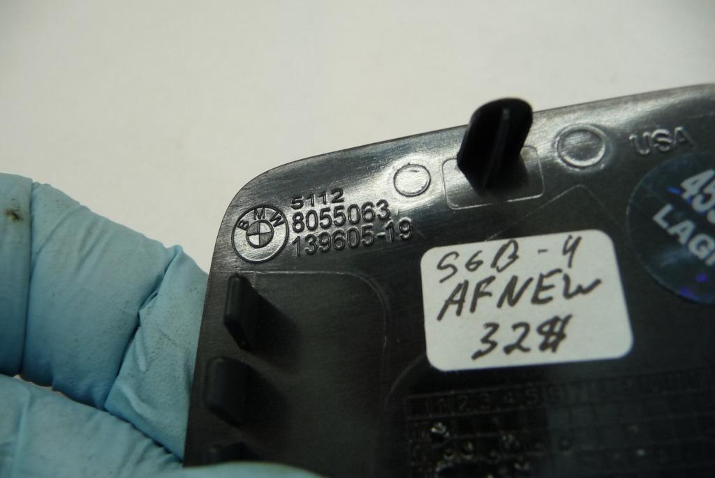 2014-2015 BMW F15 X5 Rear Bumper Left Tow Hook Cover 51128055063 OEM A1 ...