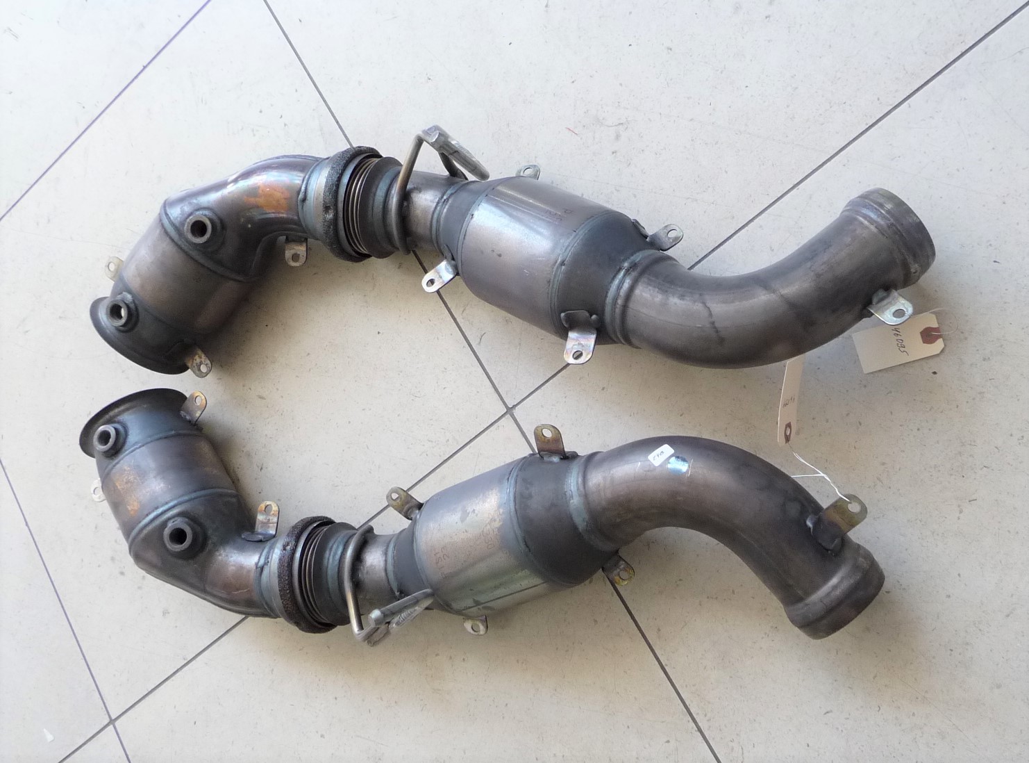 2016-2022 McLaren 570S/600LT Exhaust Converters Left and Right 5555379 ...