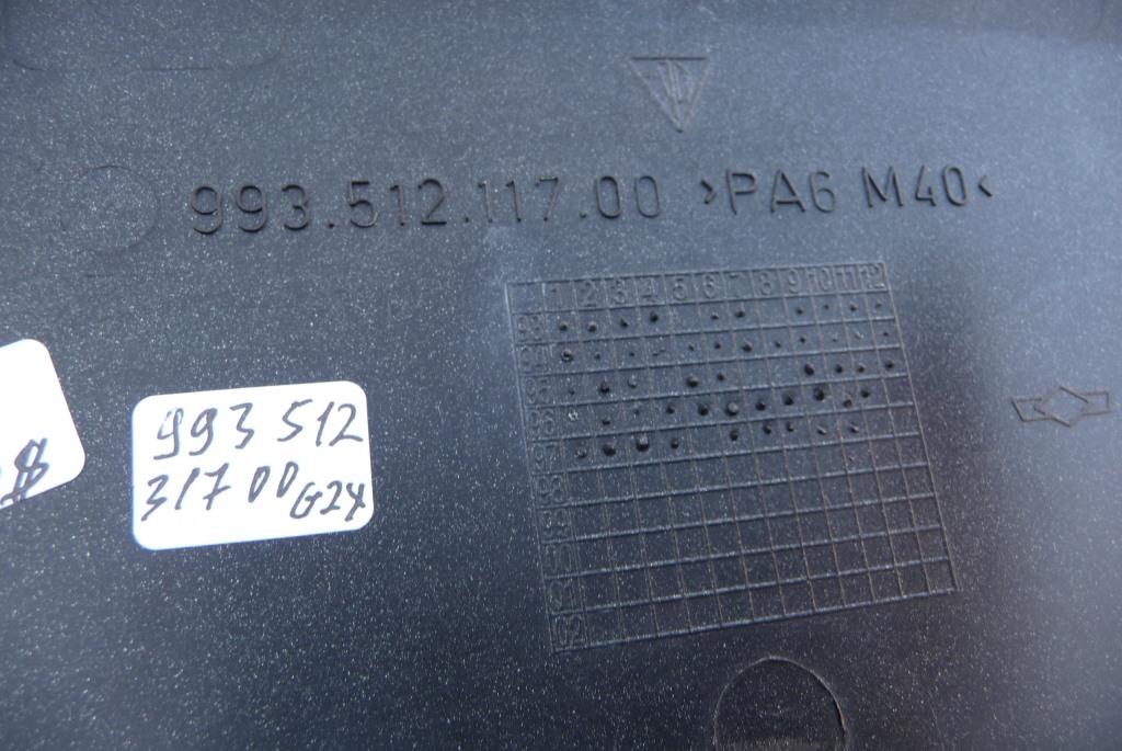 1995-1998 Porsche 911 Carrera Rear Decklid Spoiler Trim 99351231700G2X ...