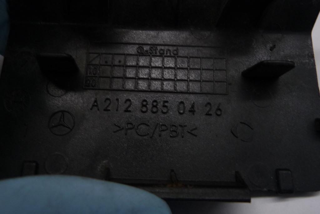 2010-2012 Mercedes Benz W212 Rear Bumper Tow Hook Eye Cover A2128850426 ...