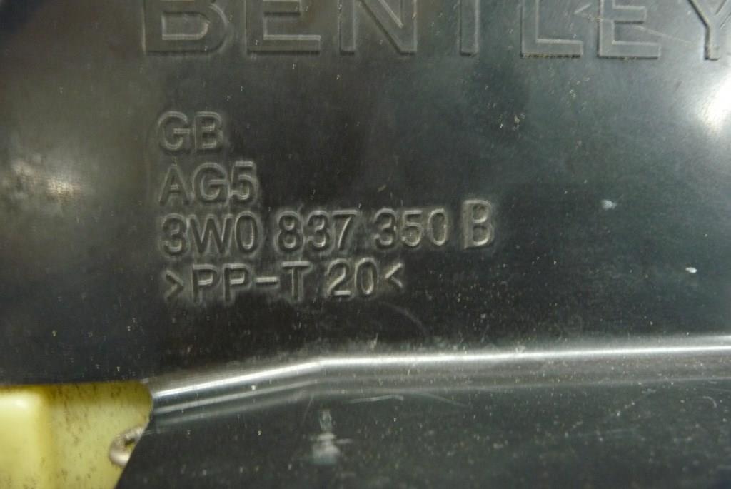 2004-2018 Bentley Continental GT GTC RH Right Door Lock Latch ...