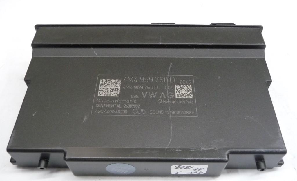 2019-2020 Audi A8 Quattro S8 Power Seat Control Module 4M4959760D OEM ...