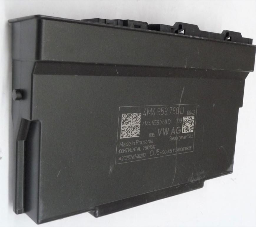 2019-2020 Audi A8 Quattro S8 Power Seat Control Module 4M4959760D OEM ...