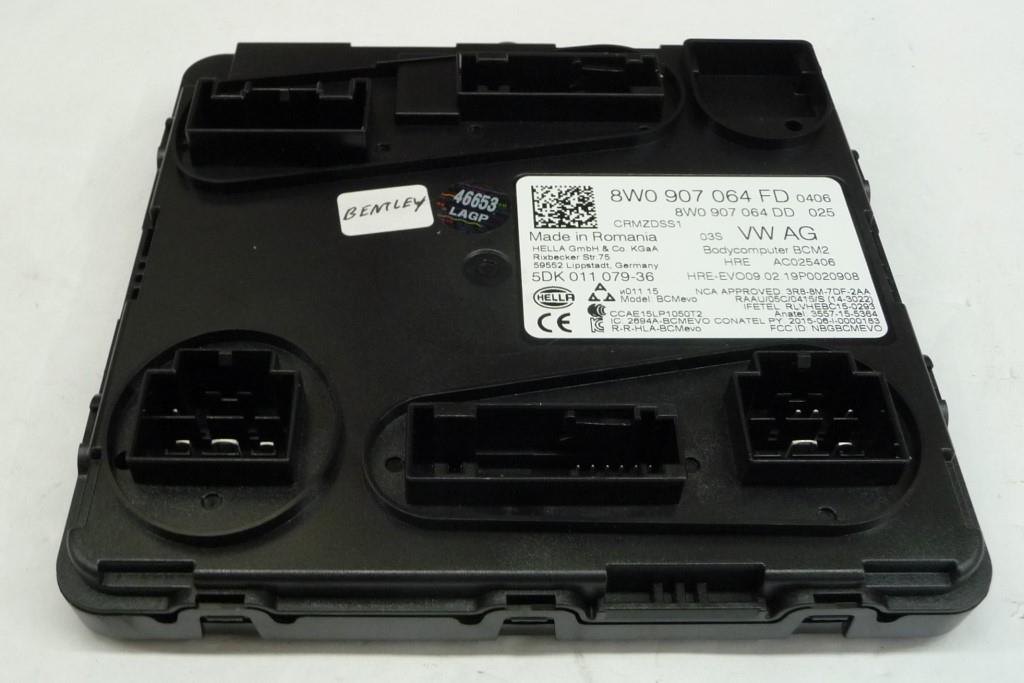 2016-2022 Bentley Bentayga Comfort Control Module 8W0907064FD OEM A1 ...