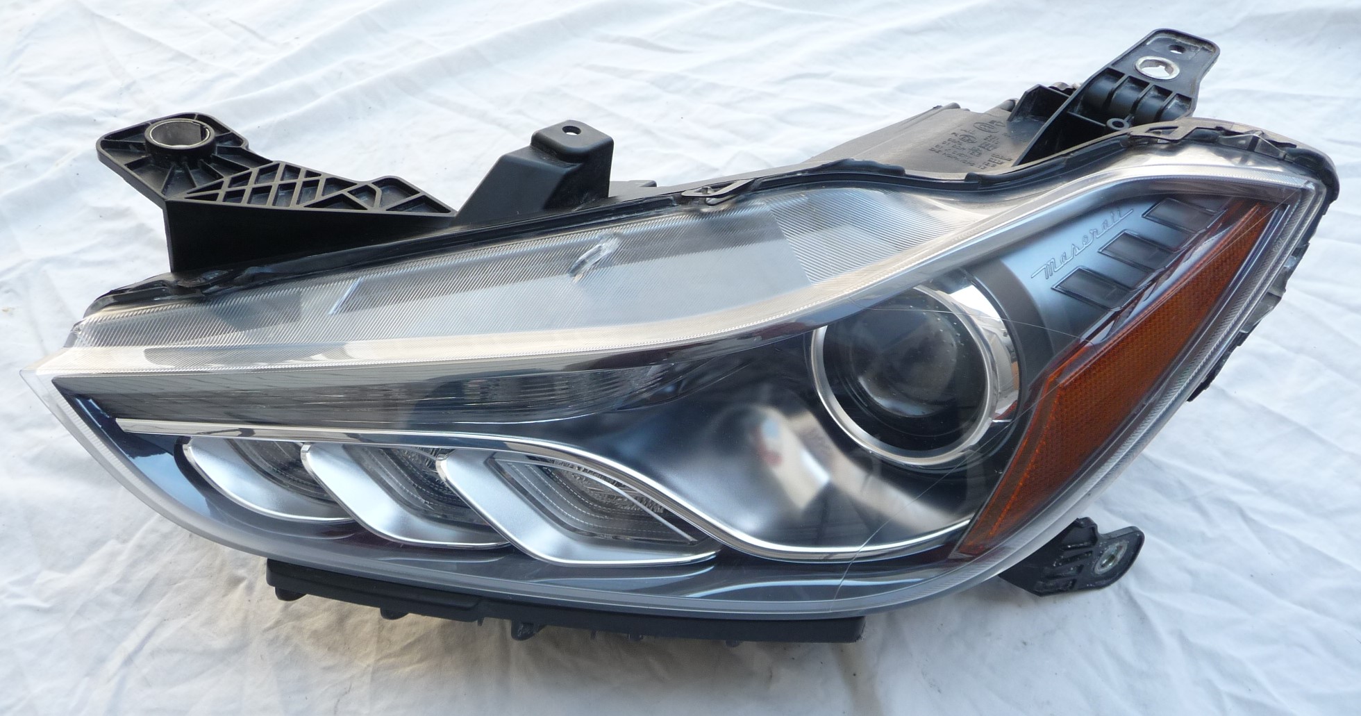 14-17 Maserati Ghibli Left Driver Side Headlight Headlamp NON AFS ...