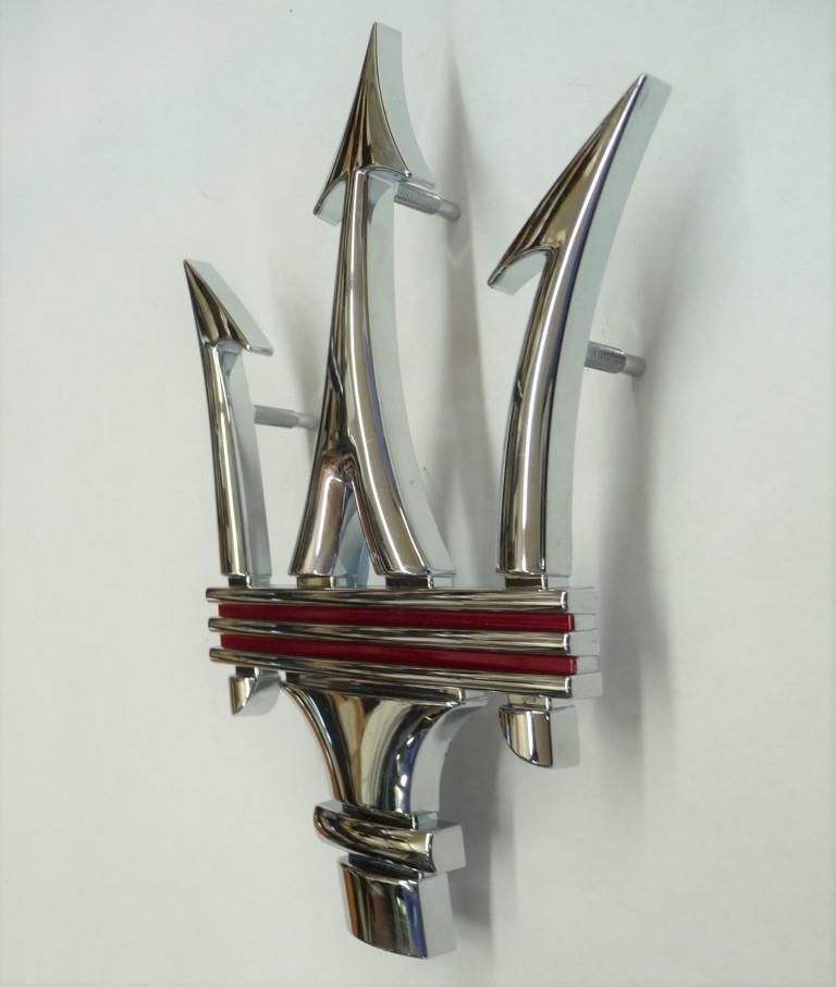 2014-2017 Maserati Quattorporte Ghibli Front Grille Emblem Badge ...