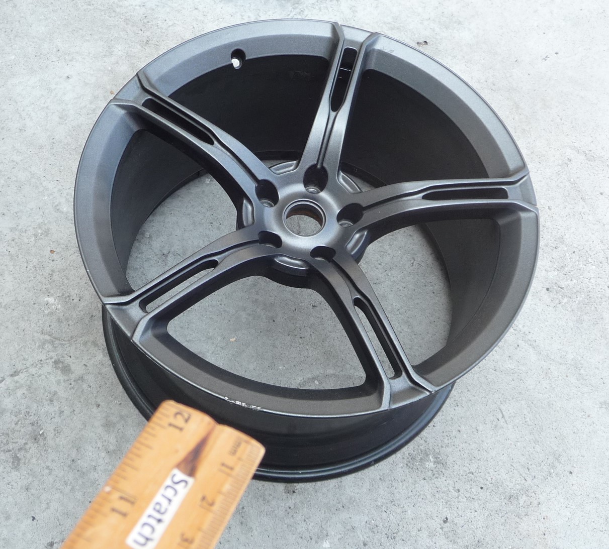 2015-2017 McLaren 650S Rear 20X11 Wheel 20" Rim Dark Grey 11B1274CP OEM ...