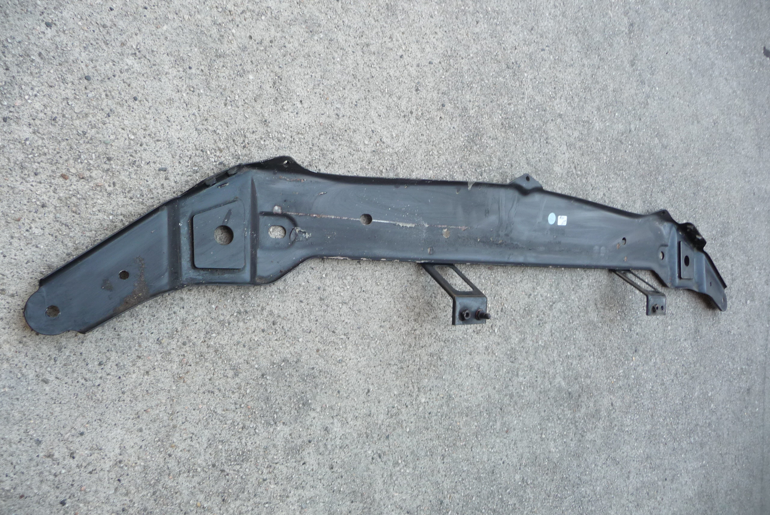 04-10 Bentley Continental GT GTC front frame underbody protection bar ...