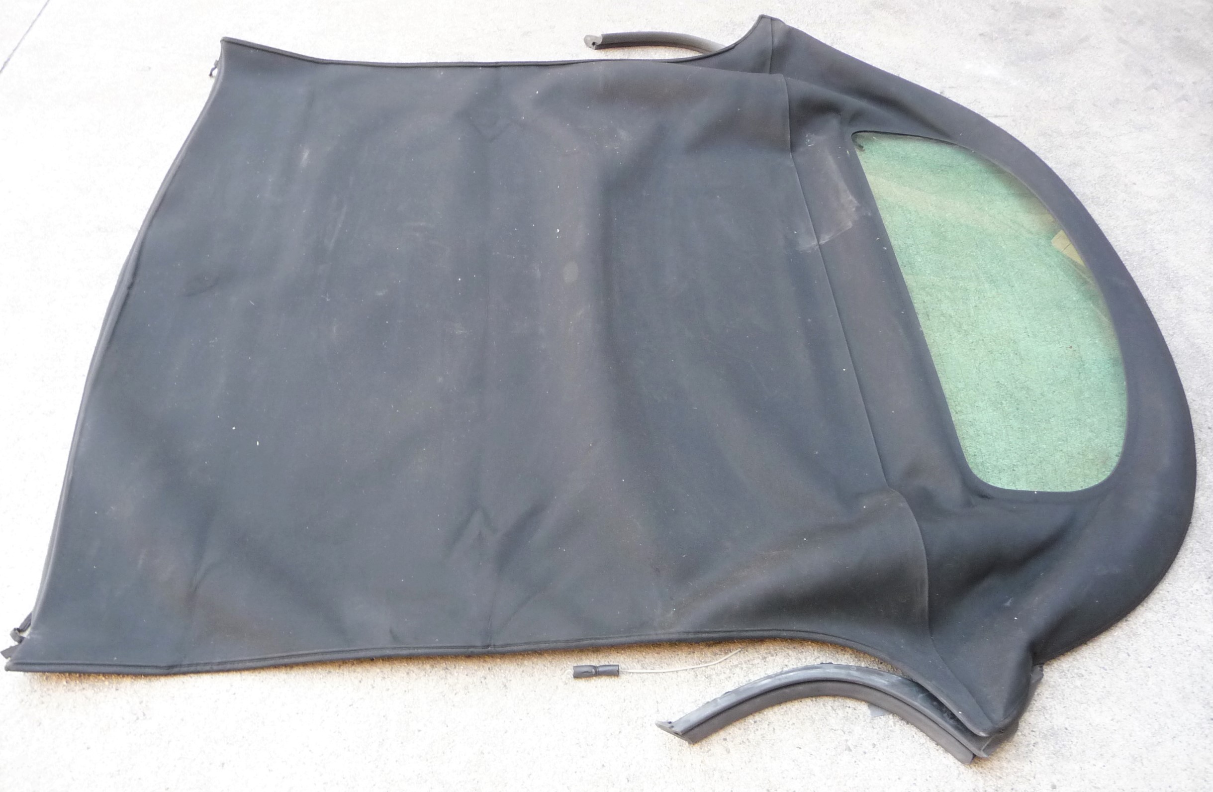 12-15 Bentley Continental GTC convertible roof trim panel boot cover ...