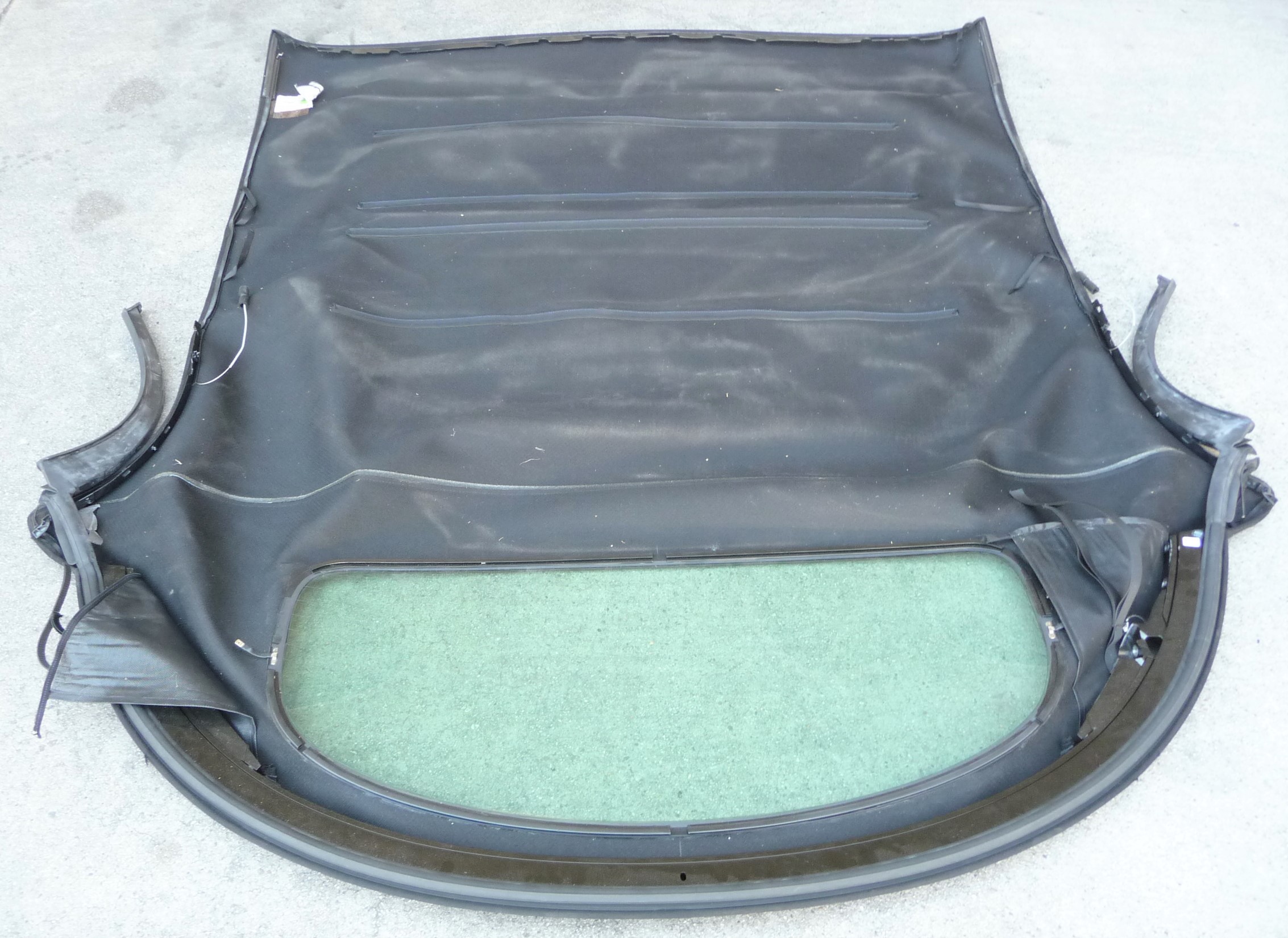 12-15 Bentley Continental GTC convertible roof trim panel boot cover ...