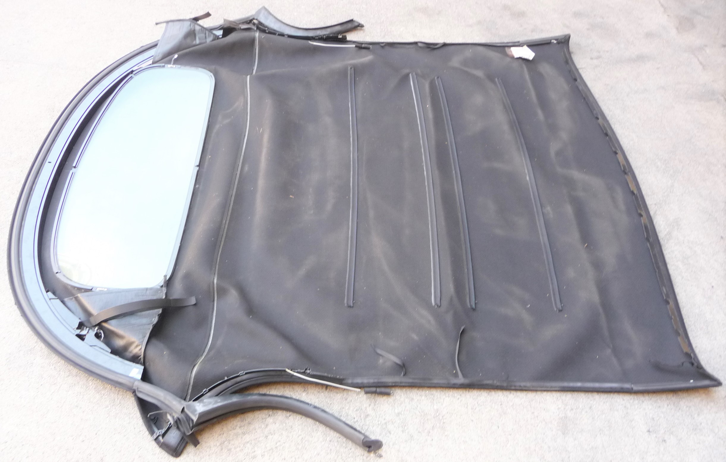 12-15 Bentley Continental GTC convertible roof trim panel boot cover ...