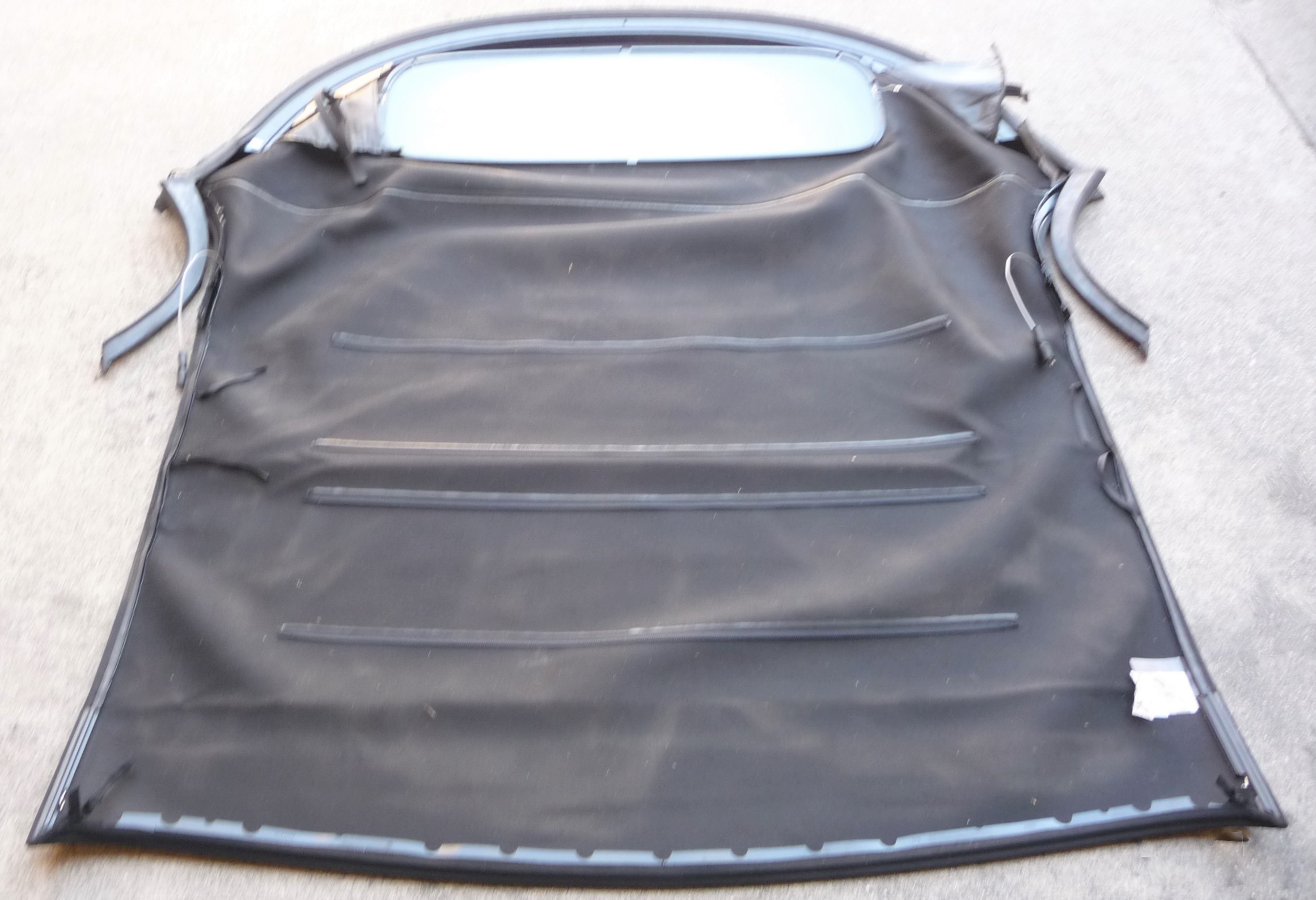 12-15 Bentley Continental GTC convertible roof trim panel boot cover ...