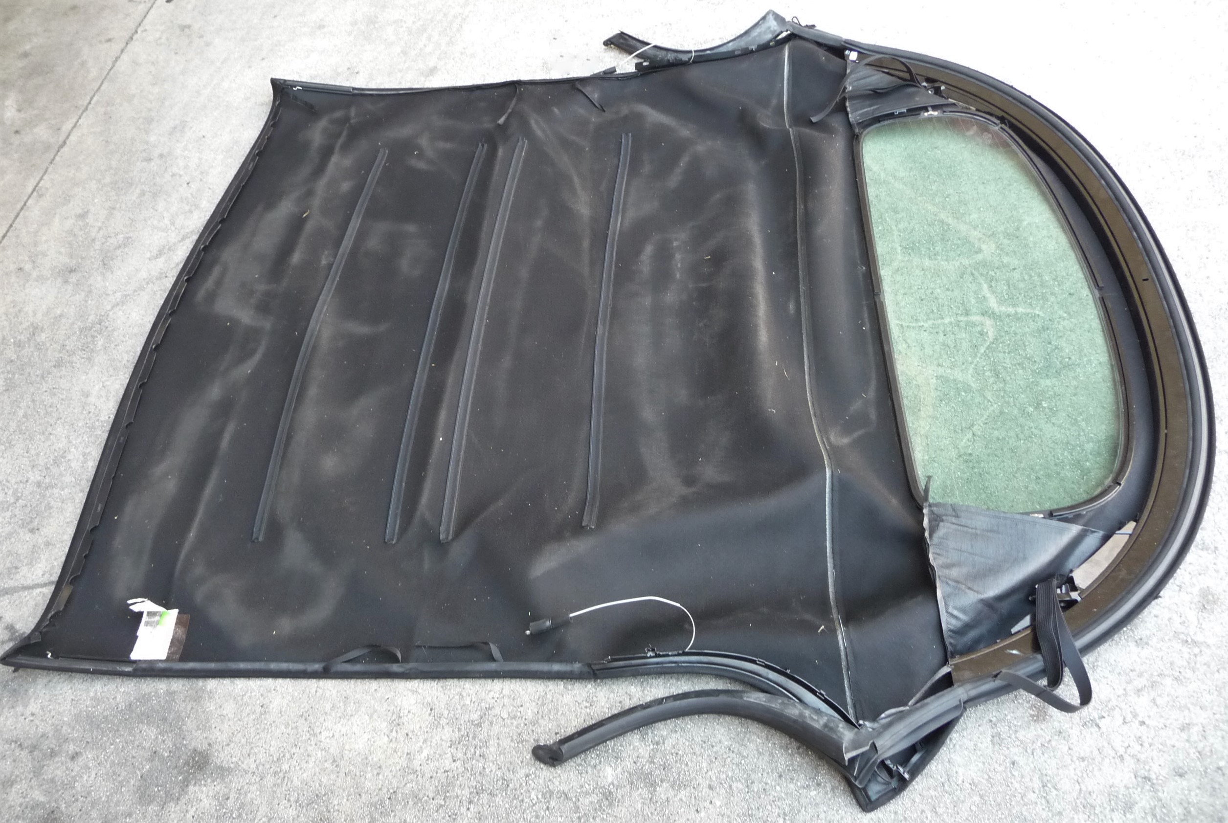 12-15 Bentley Continental GTC convertible roof trim panel boot cover ...