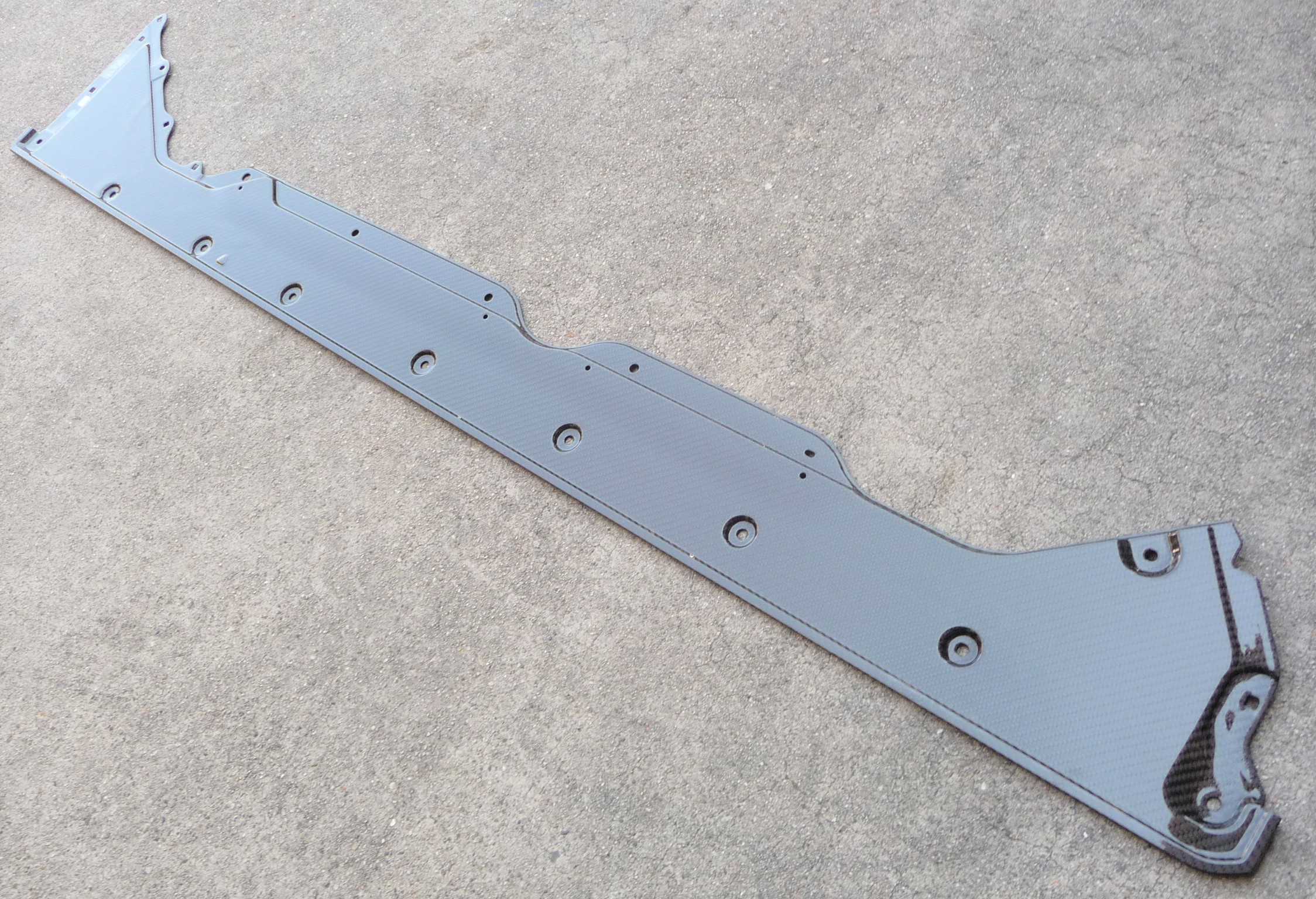 2012 Lexus LFA Rear Left Driver Side Composite Carbon Rocker Molding ...