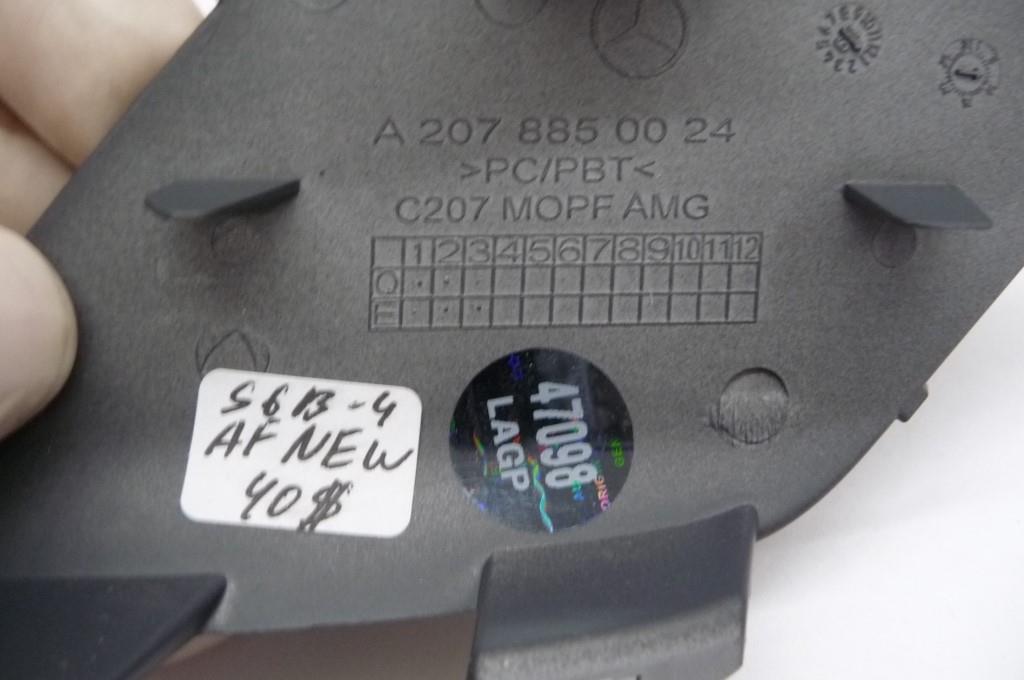 2014-2017 Mercedes Benz W207 Front Bumper Tow Hook Cover A2078850024 ...