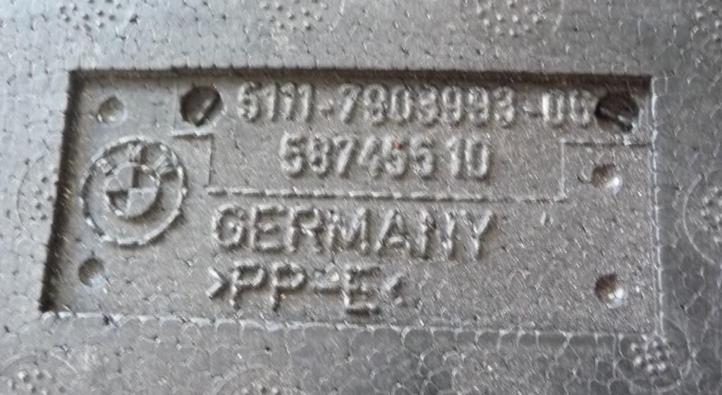 2011-2016 BMW F10 528i M5 Front Bumper Impact Absorber 51117903993 OEM ...