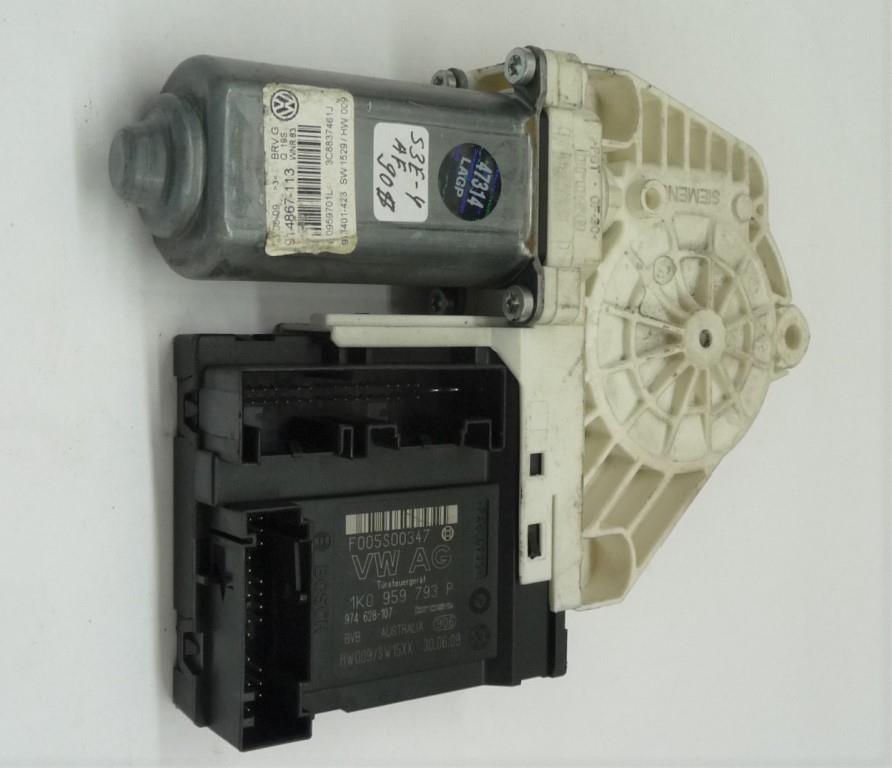 08-12 Volkswagen Passat CC Front Left Window Regulator Motor 1K0959793P ...