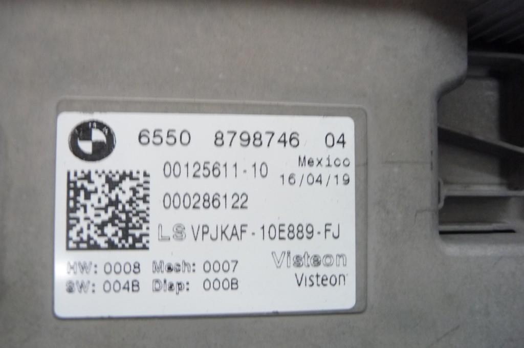 2019-2020 BMW G14 G15 840i M8 Central Information Display 65508798746 ...