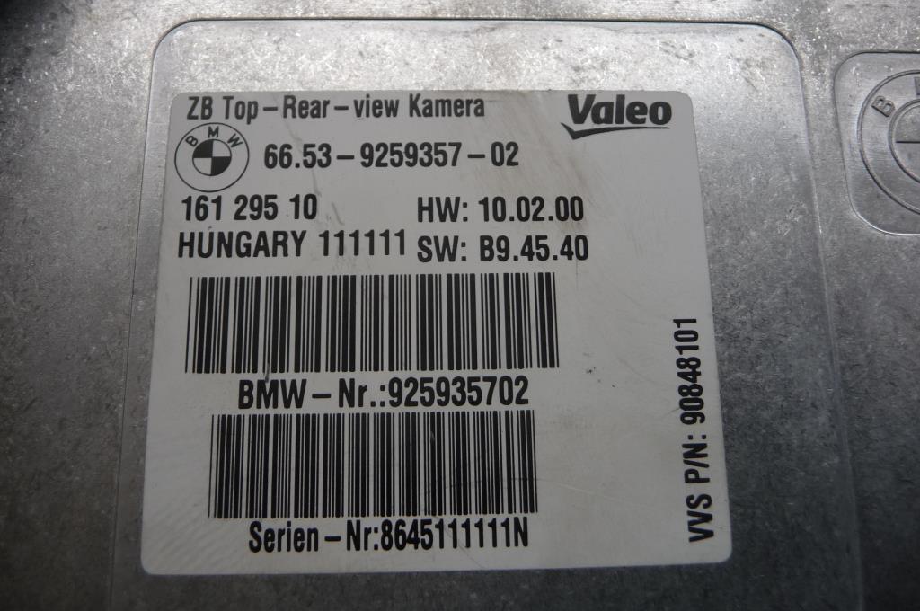 2008-2014 BMW E70 X5 X6 Top Rear View Camera Control Module 66539259357 ...