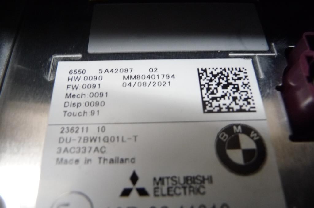 2022 BMW G01 G02 X3 X4 Central Information Display 65505A42087 OEM A1 ...