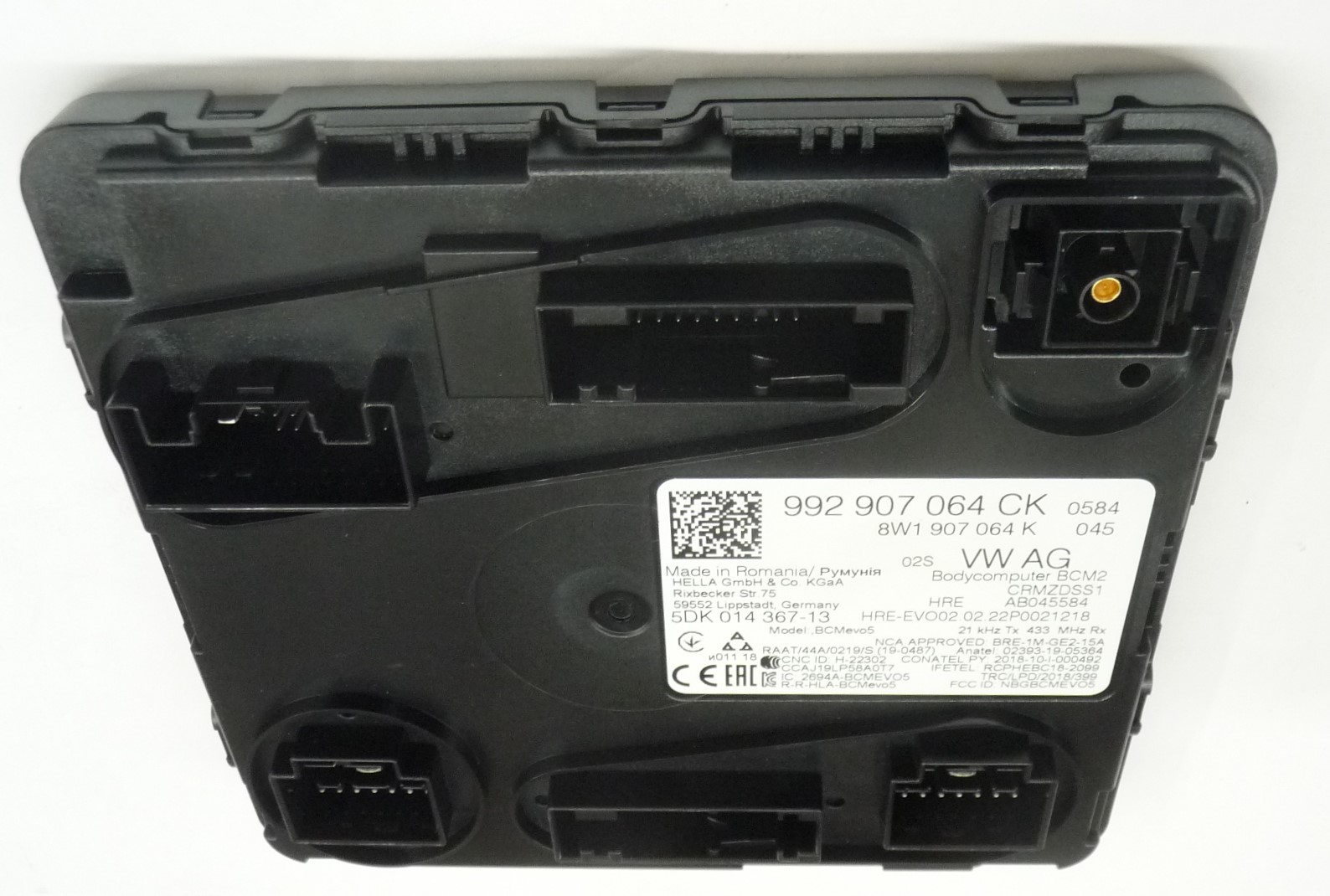 2022 Audi e-tron GT Body Control Module 992907064CK OEM A1 | LA Global ...