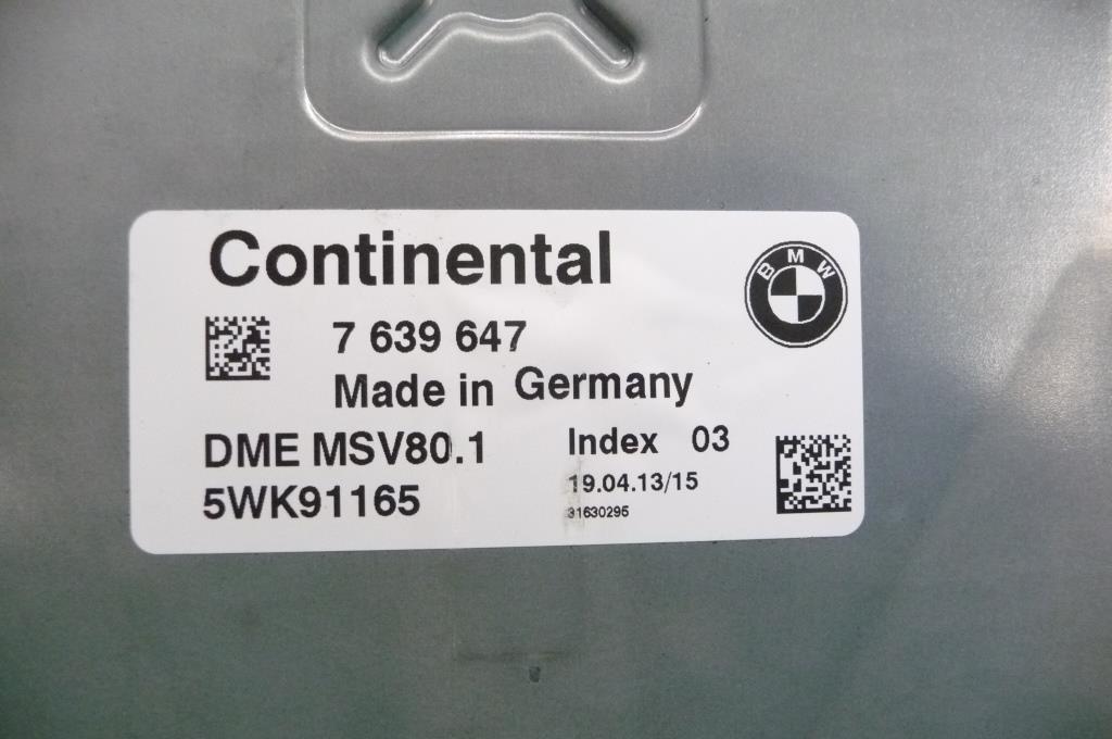 2010-2013 BMW E82 E88 E90 E92 E93 DME Engine Control Module 12147639647 ...