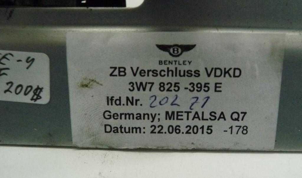 2006-2017 Bentley Continental GTC Top Stowage Box Latch Motor ...