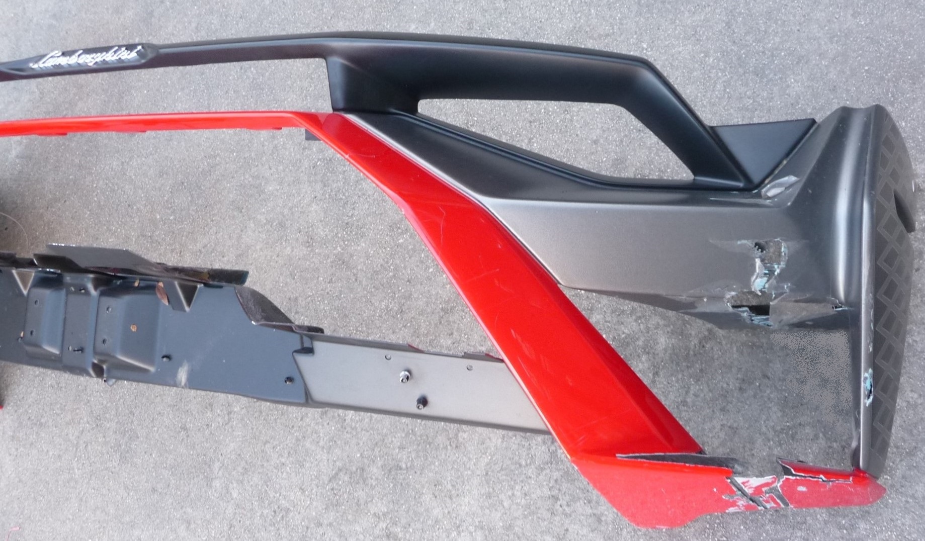 2021 2022 Lamborghini Huracan STO Rear Bumper Carbon Fiber Cover ...