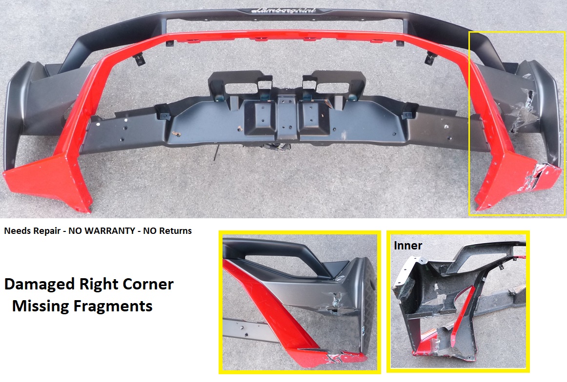 2021 2022 Lamborghini Huracan STO Rear Bumper Carbon Fiber Cover ...