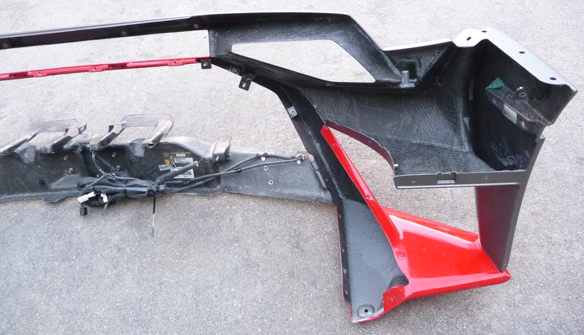 2021 2022 Lamborghini Huracan STO Rear Bumper Carbon Fiber Cover ...