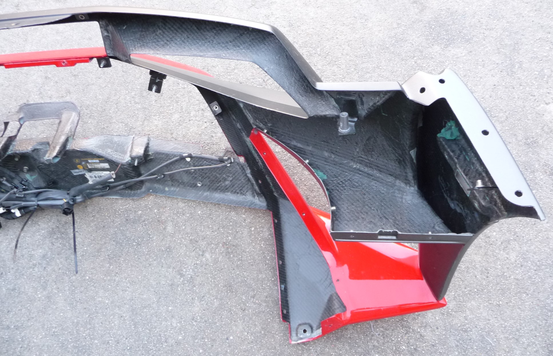 2021 2022 Lamborghini Huracan STO Rear Bumper Carbon Fiber Cover ...