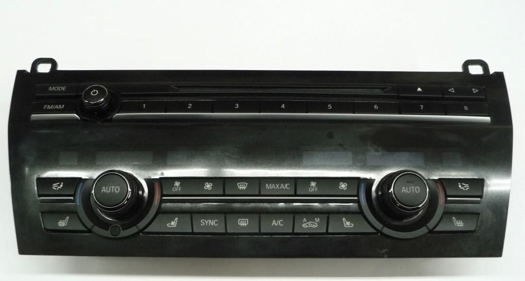 2011-2015 BMW F01 F02 Radio A/C Heat Climate Control Panel 61319328417 ...