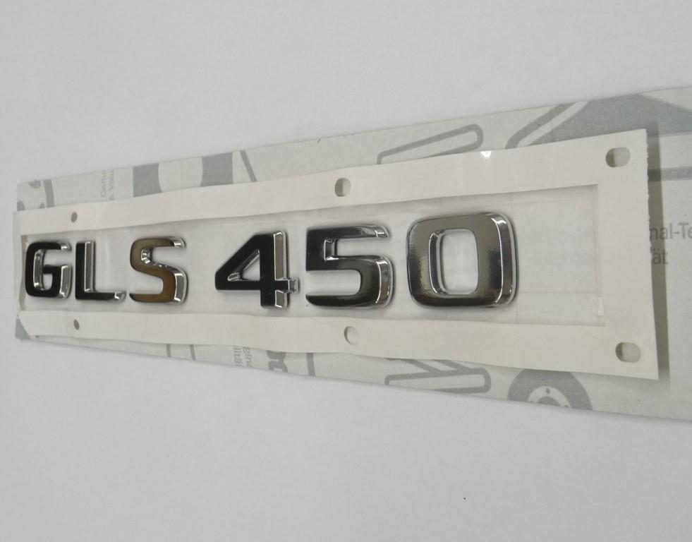 2017-2019 Mercedes Benz GLS450 Rear Hatch Emblem Nameplate A1668174800 ...