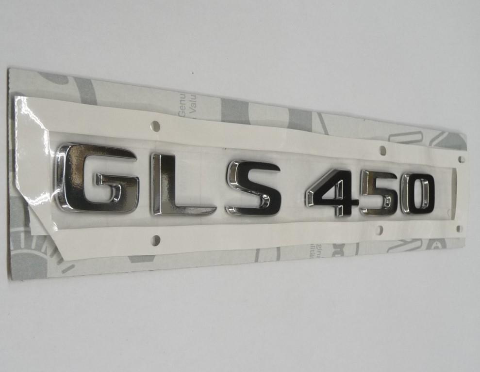 2017-2019 Mercedes Benz GLS450 Rear Hatch Emblem Nameplate A1668174800 ...