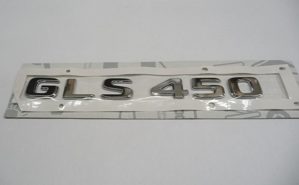 2017-2019 Mercedes Benz GLS450 Rear Hatch Emblem Nameplate A1668174800 ...