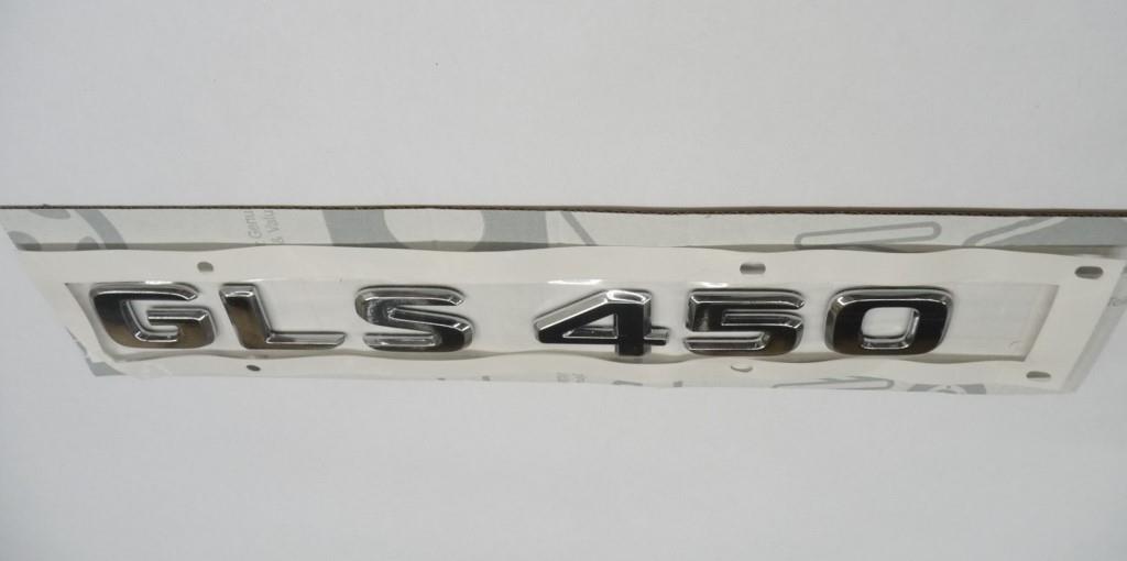 2017-2019 Mercedes Benz GLS450 Rear Hatch Emblem Nameplate A1668174800 ...