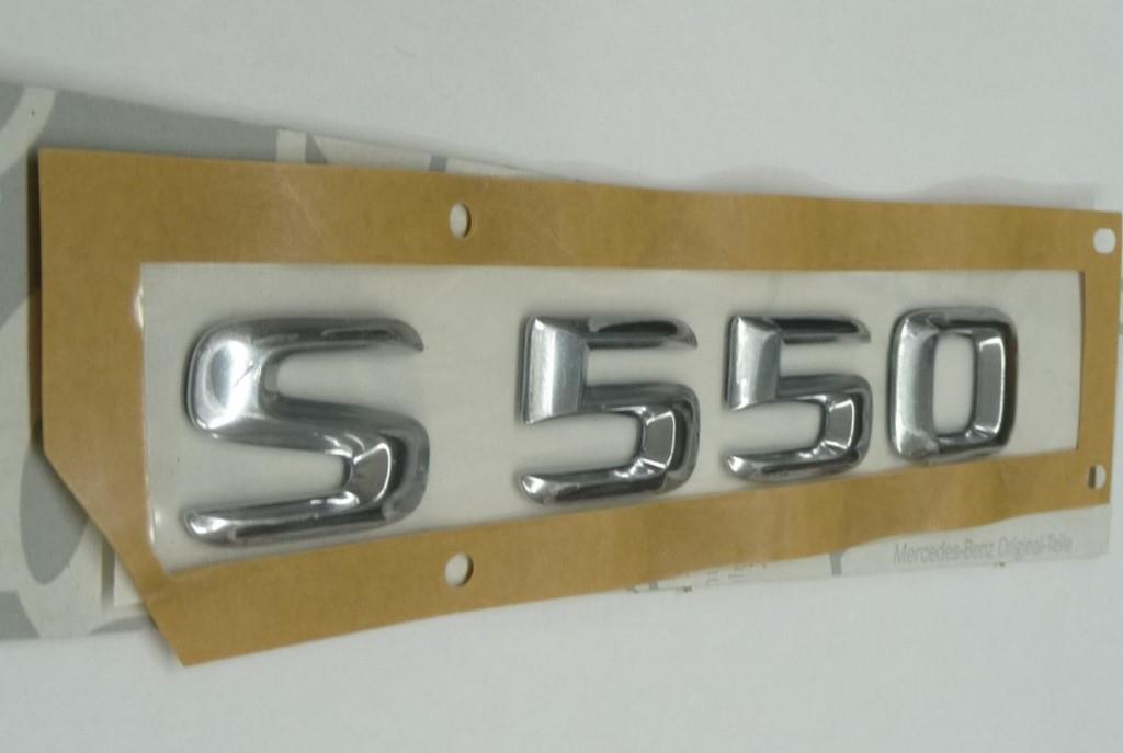 2014-2017 Mercedes Benz S550 Rear Deck Lid Emblem Nameplate 2228170915 ...