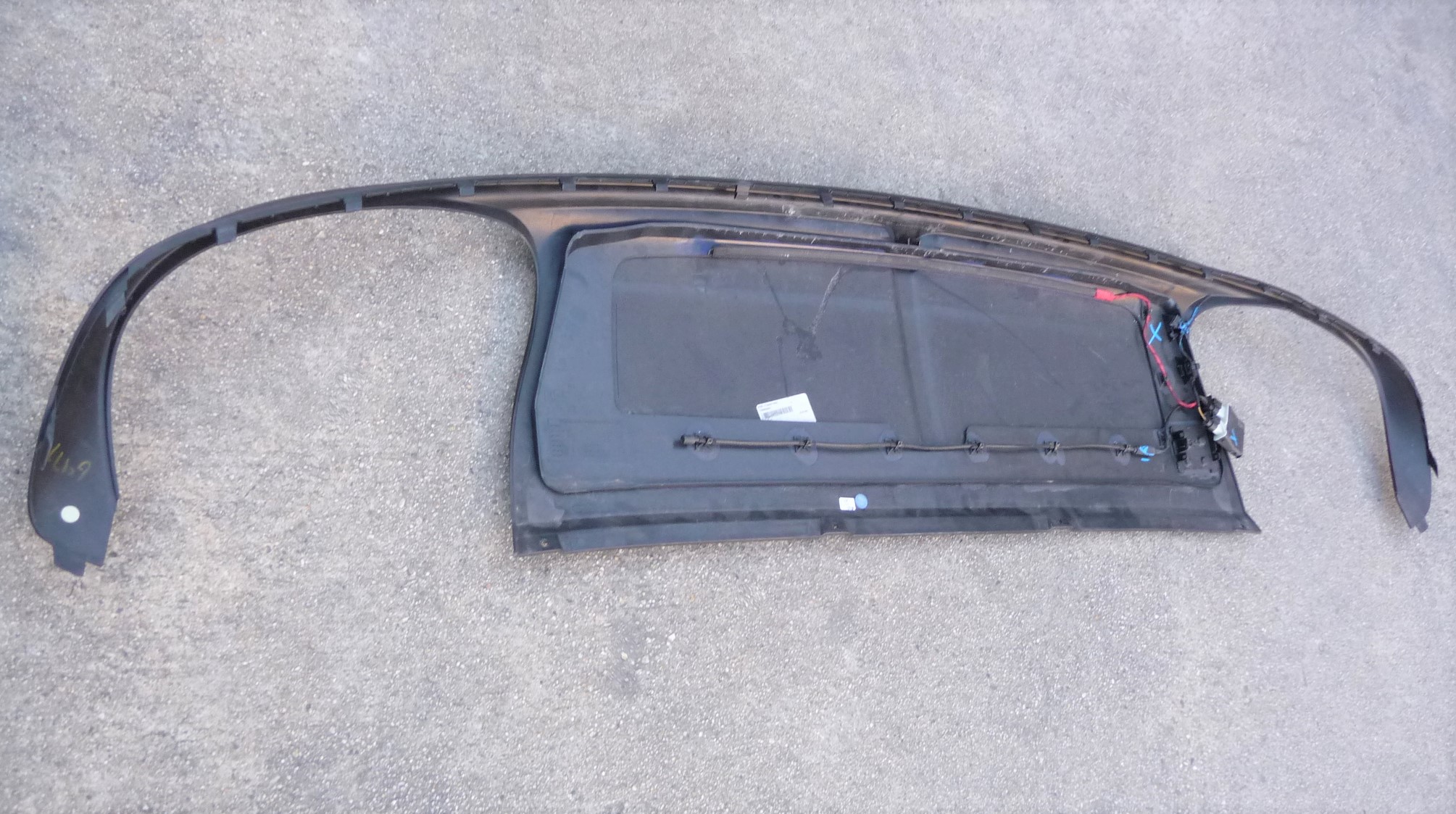 2020-2023 Bentley Bentayga BY636 rear Bumper Lower Diffuser 36A807941B ...
