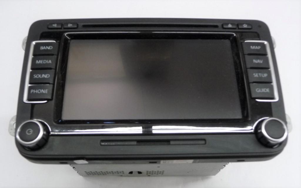 2010-2015 Volkswagen Beetle Jetta Navigation Radio Head Unit 3C0035684E ...