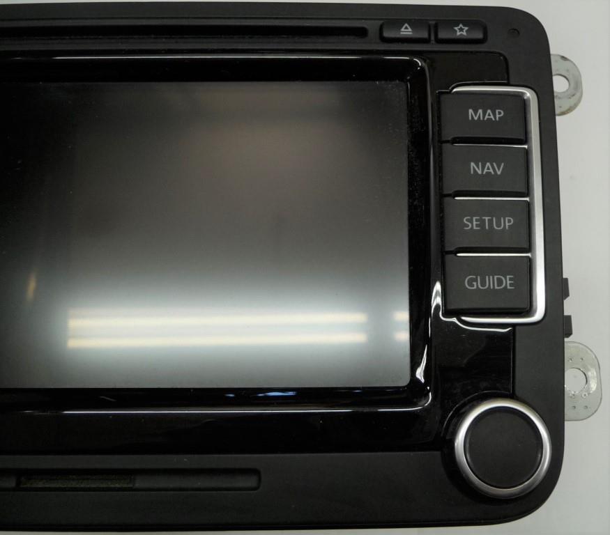2010-2015 Volkswagen Beetle Jetta Navigation Radio Head Unit 3C0035684E ...